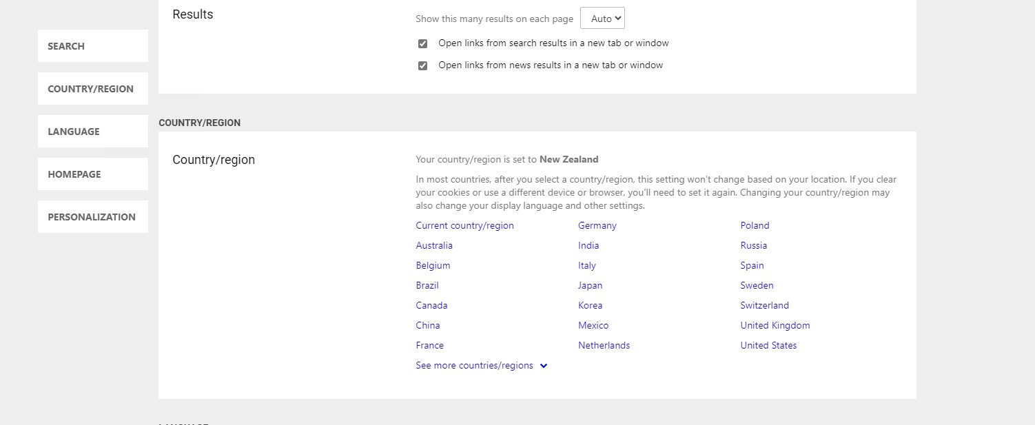 Edge Country/region | Microsoft Community Hub