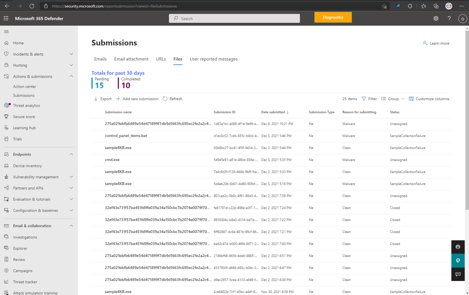 Unified submissions in Microsoft 365 Defender now Generally Available ...