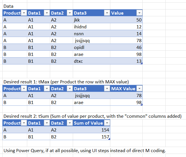 Power Query Grouping and retaining other columns | Microsoft Community Hub