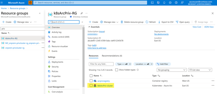 Deploy Apps To Azure Arc Enabled Kubernetes Cluster Using Cluster Connect And Github Actions