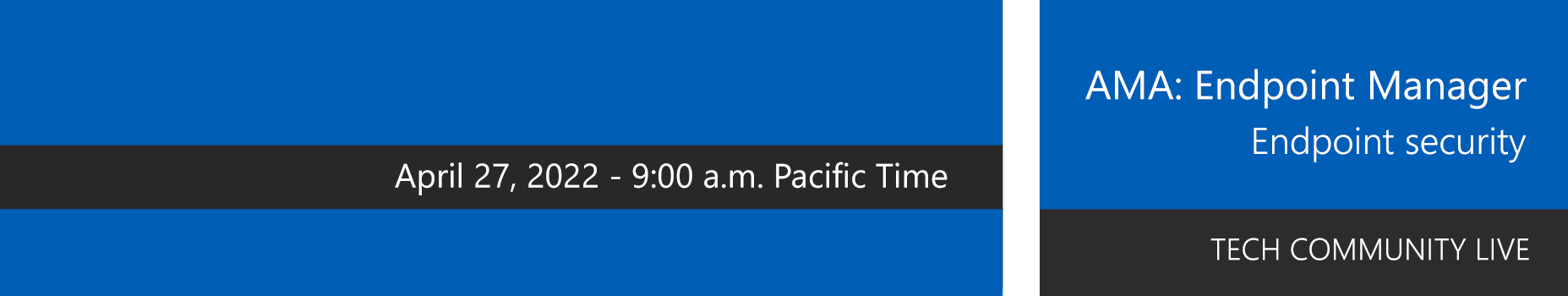 Event | AMA - Endpoint security with Microsoft Endpoint Manager