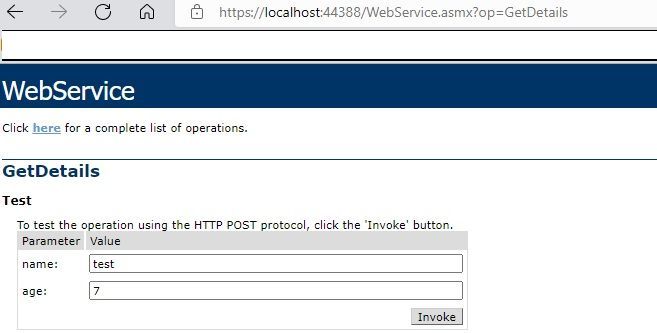 Web Service Utilizing Asmx Html And Javascript Microsoft Community Hub
