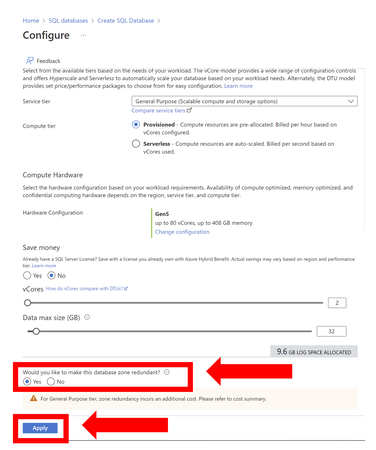 Zone redundancy for Azure SQL Database general purpose tier | Microsoft ...