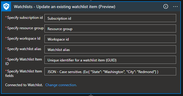 New watchlist actions available for watchlist automation using ...