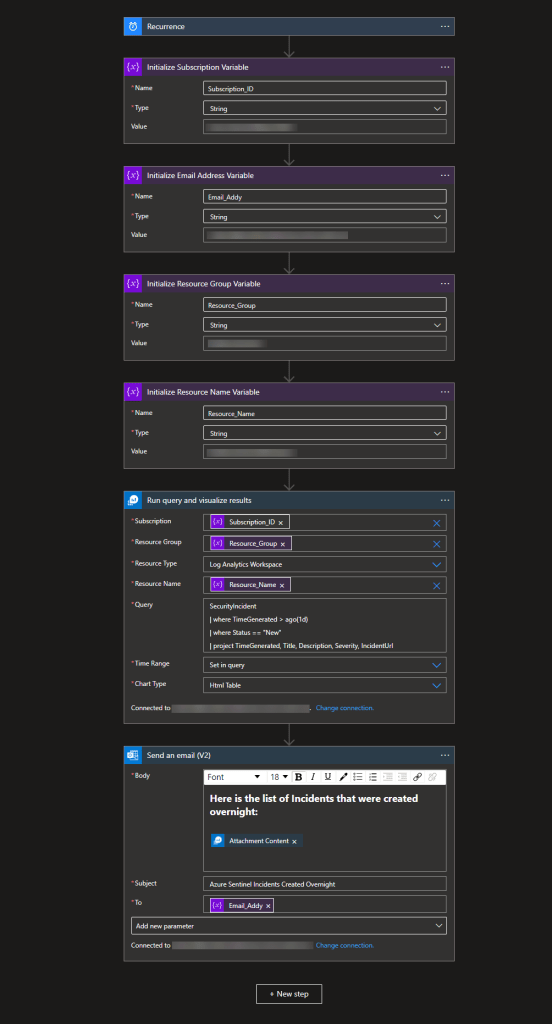 New Blog Post | Making Use of Variables in Microsoft Sentinel Playbooks ...