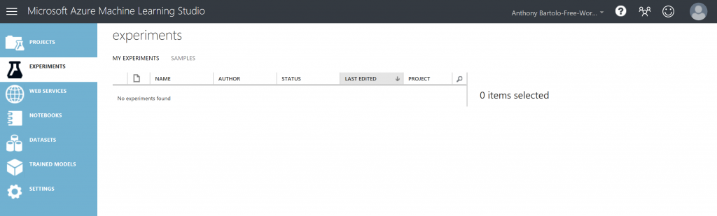 Step-By-Step: Getting Started with Azure Machine Learning