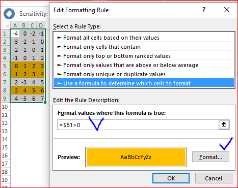 Conditional format - fill multiple columns base on a single column's value | Microsoft Community Hub