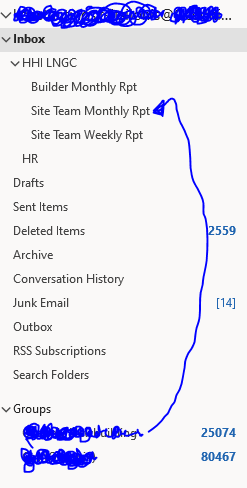 How to copy emails from a group to my personal inbox | Microsoft ...