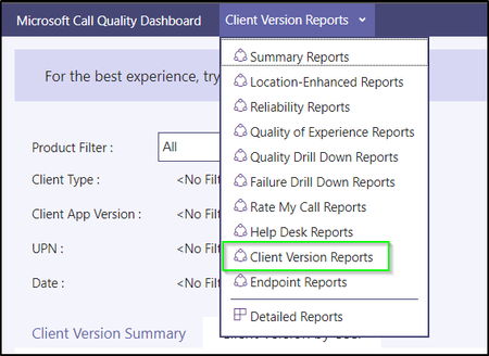 Teams Client Version Info | Microsoft Community Hub