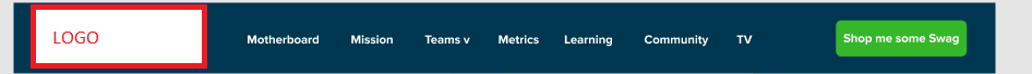 how we can add a clickable button on the top navigation bar inside our ...
