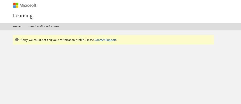 Issues Accessing My Microsoft Learning Dashboard Microsoft Community Hub