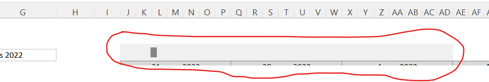 We can't see this is a form control scroll bar... | Microsoft Community Hub