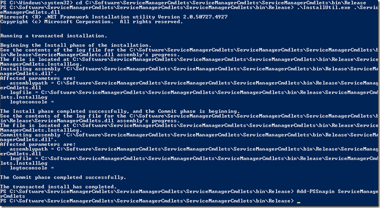 Creating Powershell Cmdlets For Service Manager Announcements And Remove Scsmmanagementpack