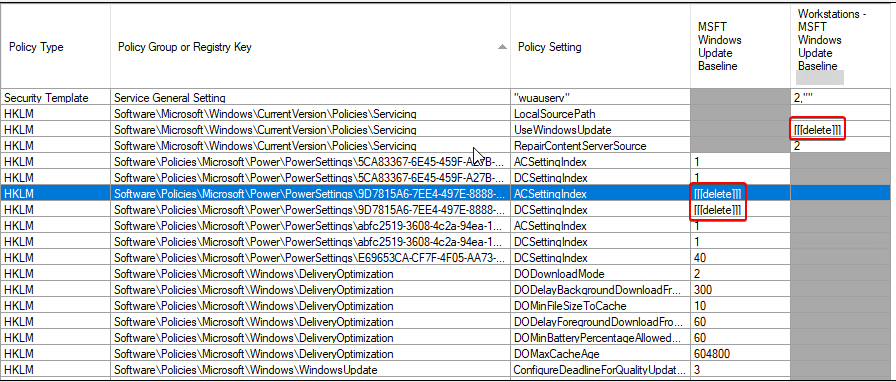 [[[delete]]] Key on policy analyzer, why?? | Microsoft Community Hub