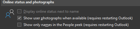 Outlook Status icon on AVD environment | Microsoft Community Hub