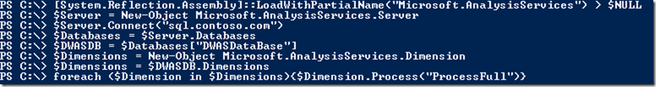 How To Process All the Dimensions in the Data Warehouse in Bulk Using ...