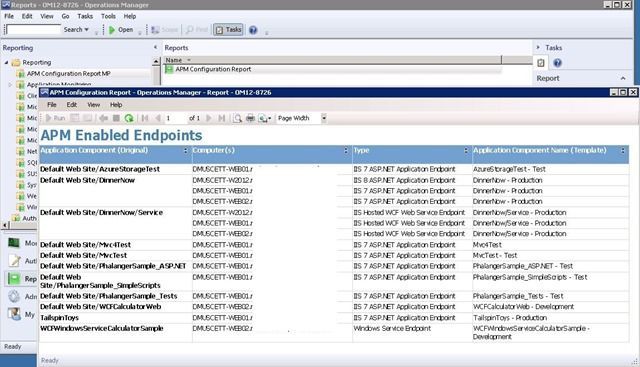 APM Configured Endpoint Report | Microsoft Community Hub