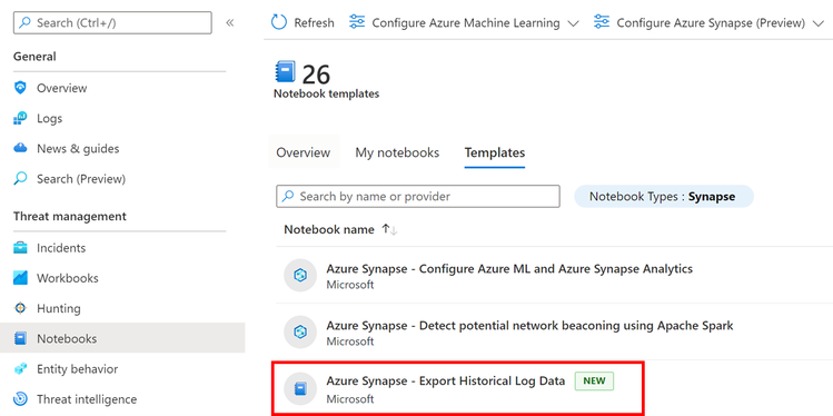 Export data from sentinel to external systems | Microsoft Community Hub