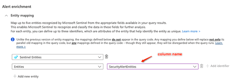 Analytic rules - 'Sentinel entities' new entity type | Microsoft ...