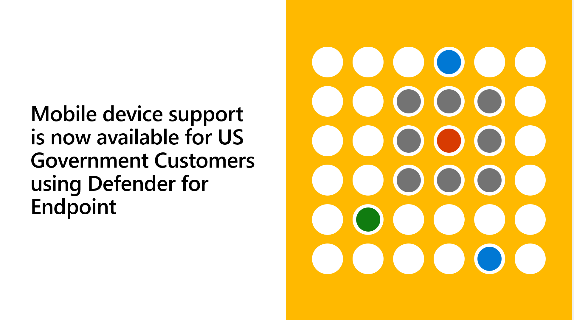 Mobile device support is now available for US Government Customers ...