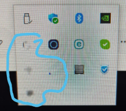 Invisible/blurred icons on Windows 11 System Tray | Microsoft Community Hub
