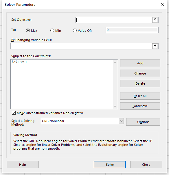 [Excel Solver issue] There is a different when run the macro whit or ...