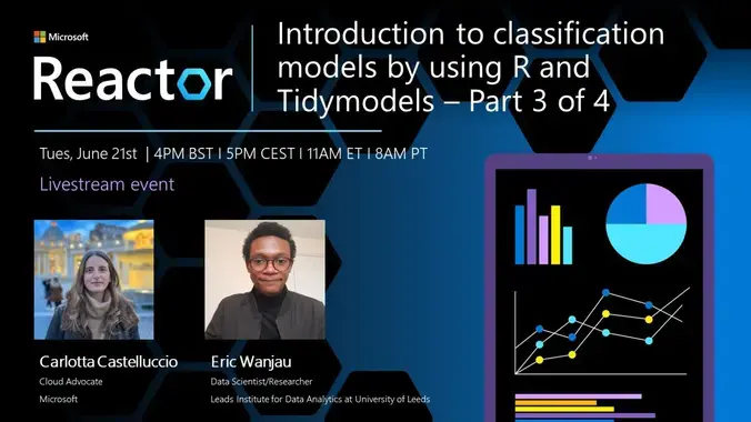 This is the third episode of a Four-part series - An introduction to R and Machine learning ...