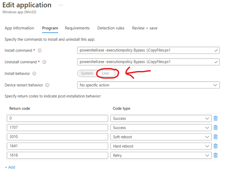 Copying files to %appdata% with intune | Microsoft Community Hub