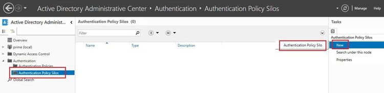 A sample deployment of Authentication Policies and Authentication ...
