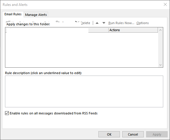 Rules and Alert Dialog Displaying Incorrectly & Rules Won't Display ...