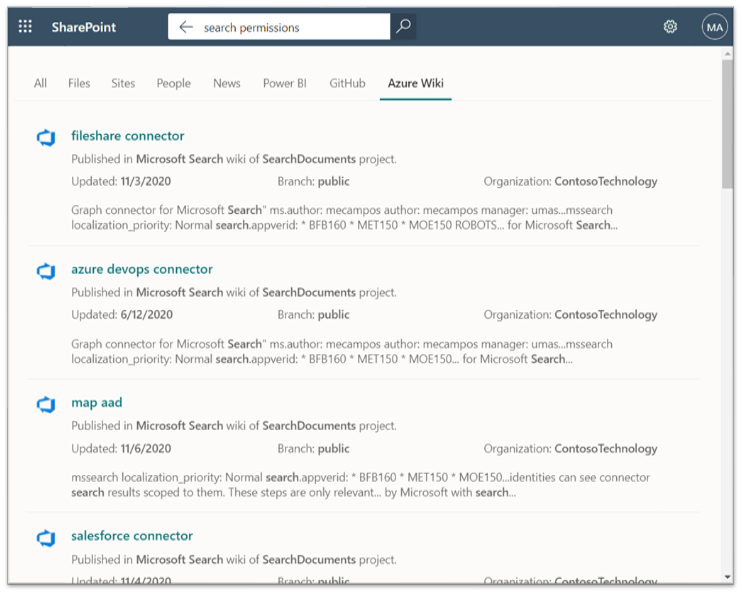 New: Graph connector for Azure DevOps Wiki | Microsoft Community Hub