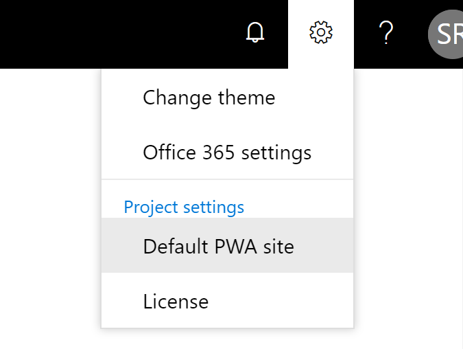 Change Your Default Project Web App Site for Project Home