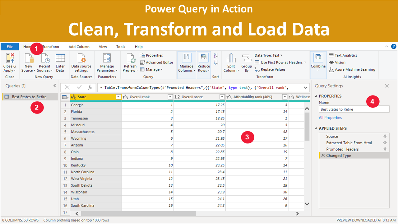 Introduction to Power Query for beginners