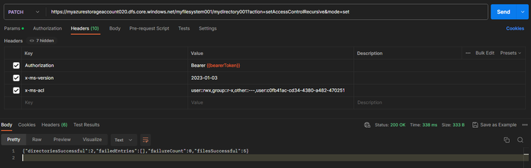 How to set ACLs Recursively? | Microsoft Community Hub