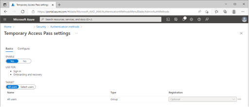 New Blog Post Secure Authentication Method Provisioning With Temporary Access Pass Microsoft
