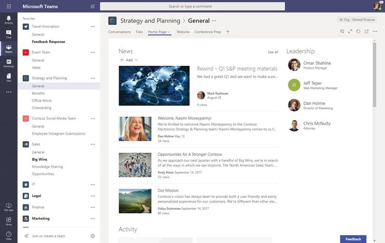 Top 10 most important powers of your SharePoint team sites in Office 365