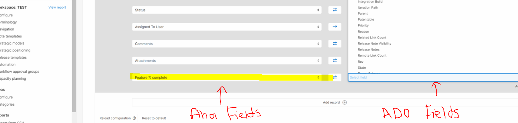 How to get ADO feature progress as a custom field that can be shared ...