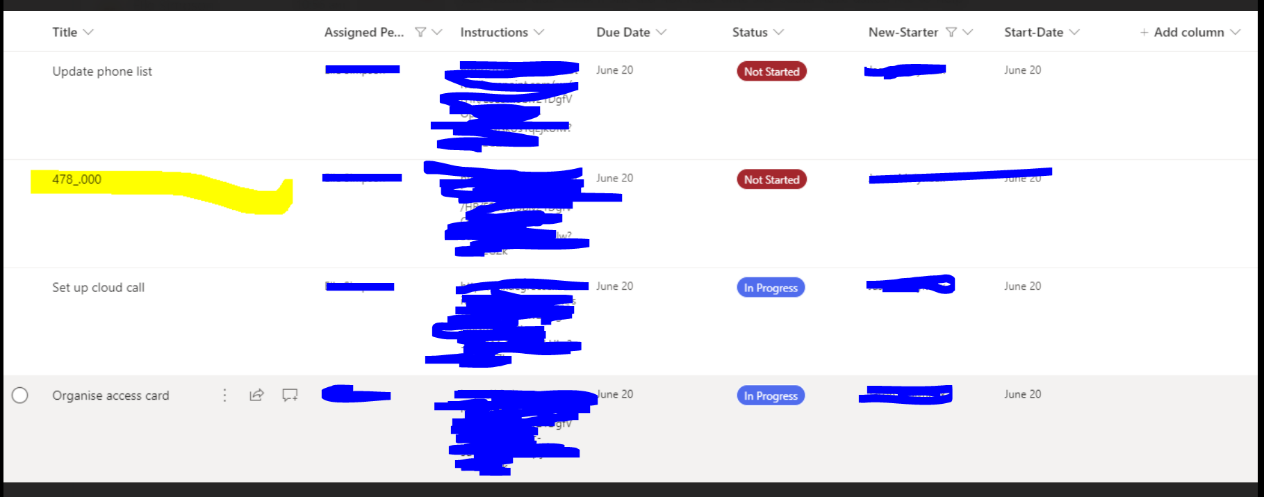 SharePoint list title column coming up as random numbers (.000)? | Microsoft Community Hub