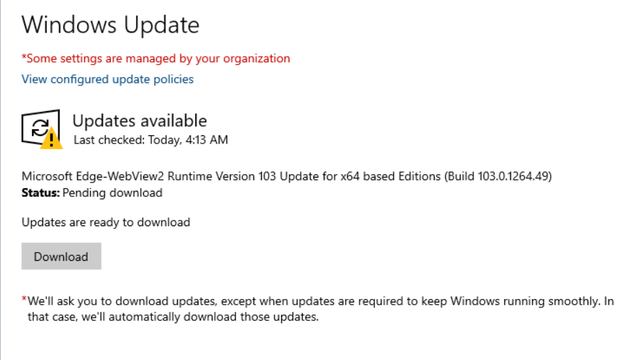 Computers wont update automatically | Microsoft Community Hub