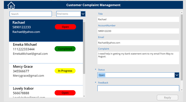 How to Create a Customer Complaint Management Application in Power Apps
