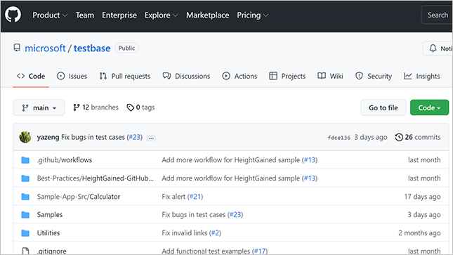 Announcing the Test Base developer community on GitHub | Microsoft ...