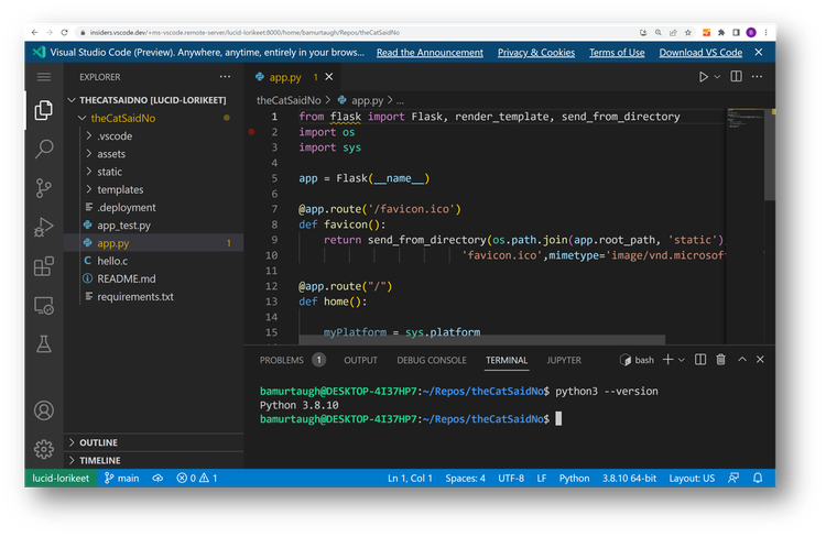 Reduce classroom/lab setup time and enable student developer ...