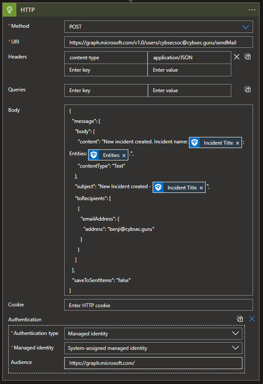 Microsoft Sentinel Automation Tips & Tricks – Part 3: Send email ...