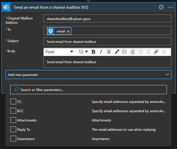 Microsoft Sentinel Automation Tips & Tricks – Part 3: Send email ...