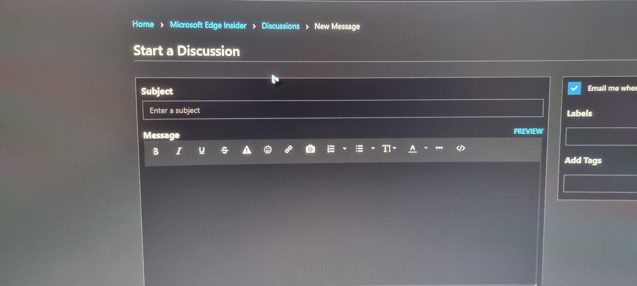 Unwanted box full of text appears whenever my cursor enters a text ...