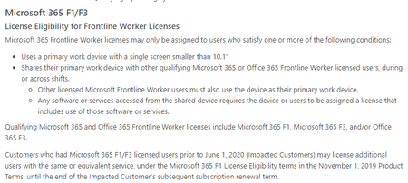 Microsoft 365 F3 - Does this License Include Windows 10 Enterprise ...
