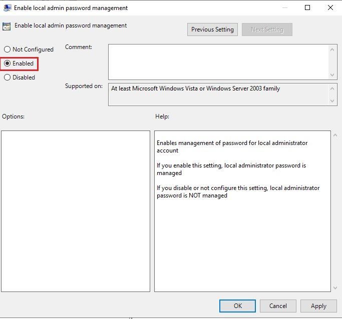 Set up and configure Microsoft Local Administrator Password Solution ...