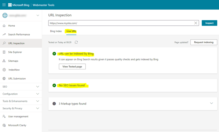 Discovered but not crawled | URL cannot appear on Bing | Microsoft ...