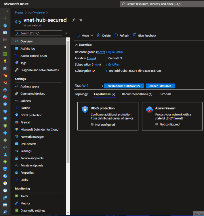 Configuring Azure Firewall in Forced Tunneling mode | Microsoft Community Hub