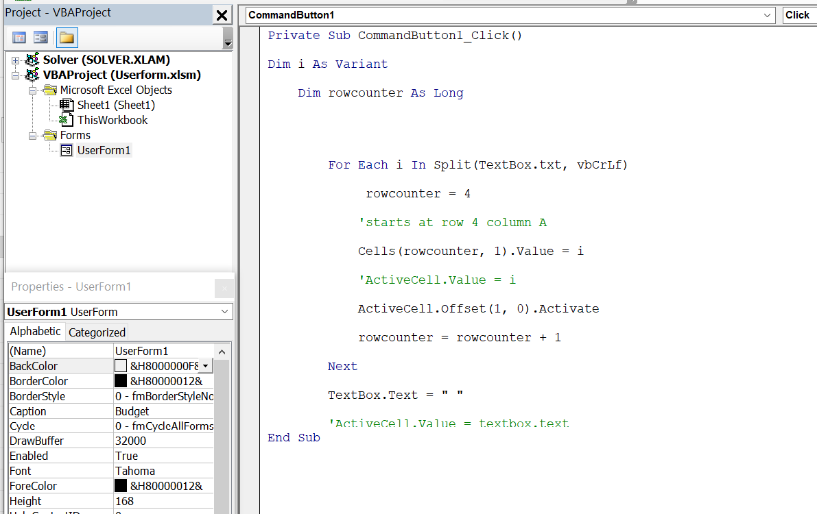 Query Related To Userform Microsoft Community Hub 